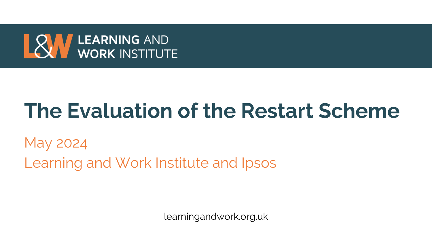 The Evaluation of the Restart Scheme
